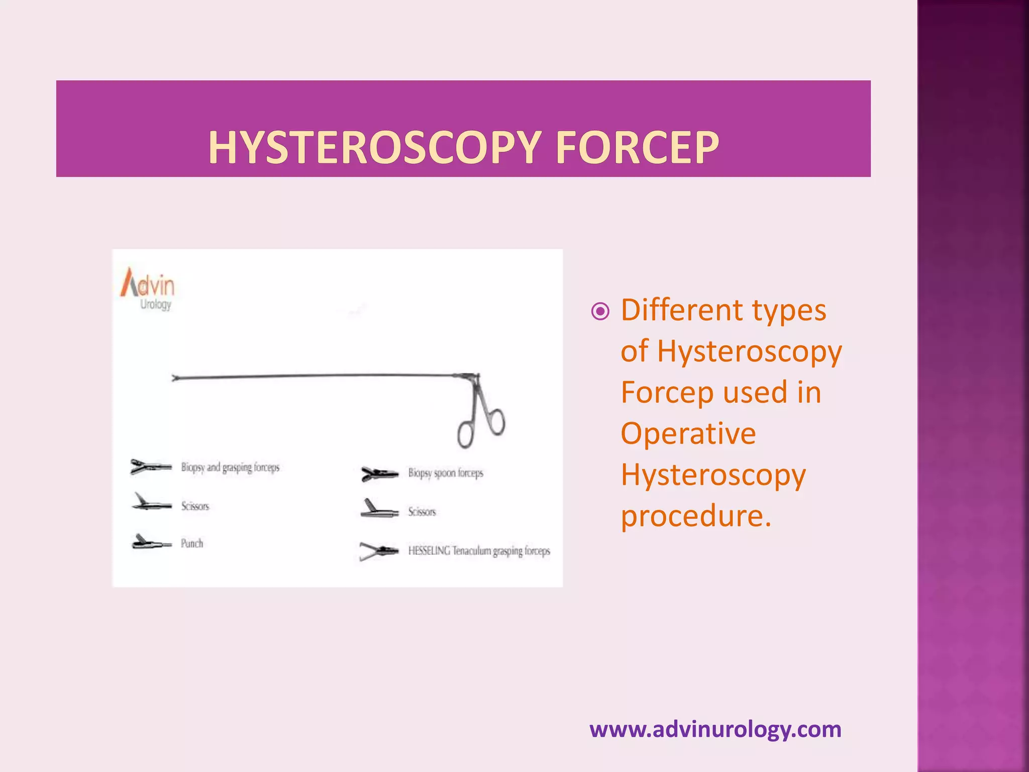 Advin Hysteroscopy SET | PPT