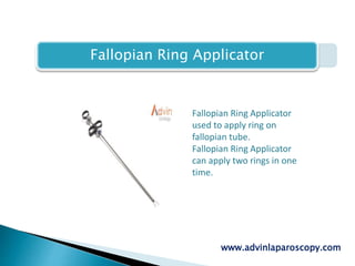 Advin Laparoscopy | PPT