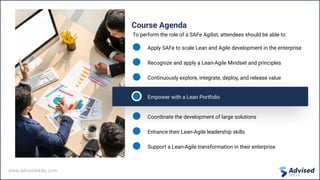 Leading SAFe - Course Overview | PPT