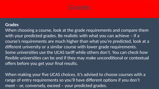 Applying through UCAS for the 2025 admissions cycle | PPTX