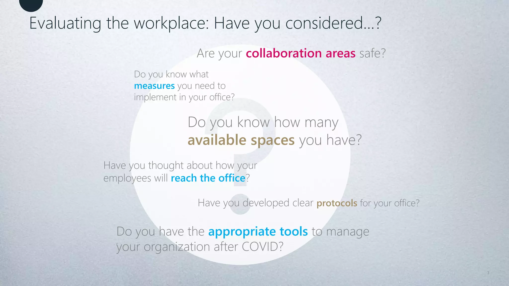 Workplace optimization services | PPTX