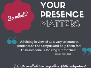 Advising Philosophy: Putting your perspective into practice | PDF