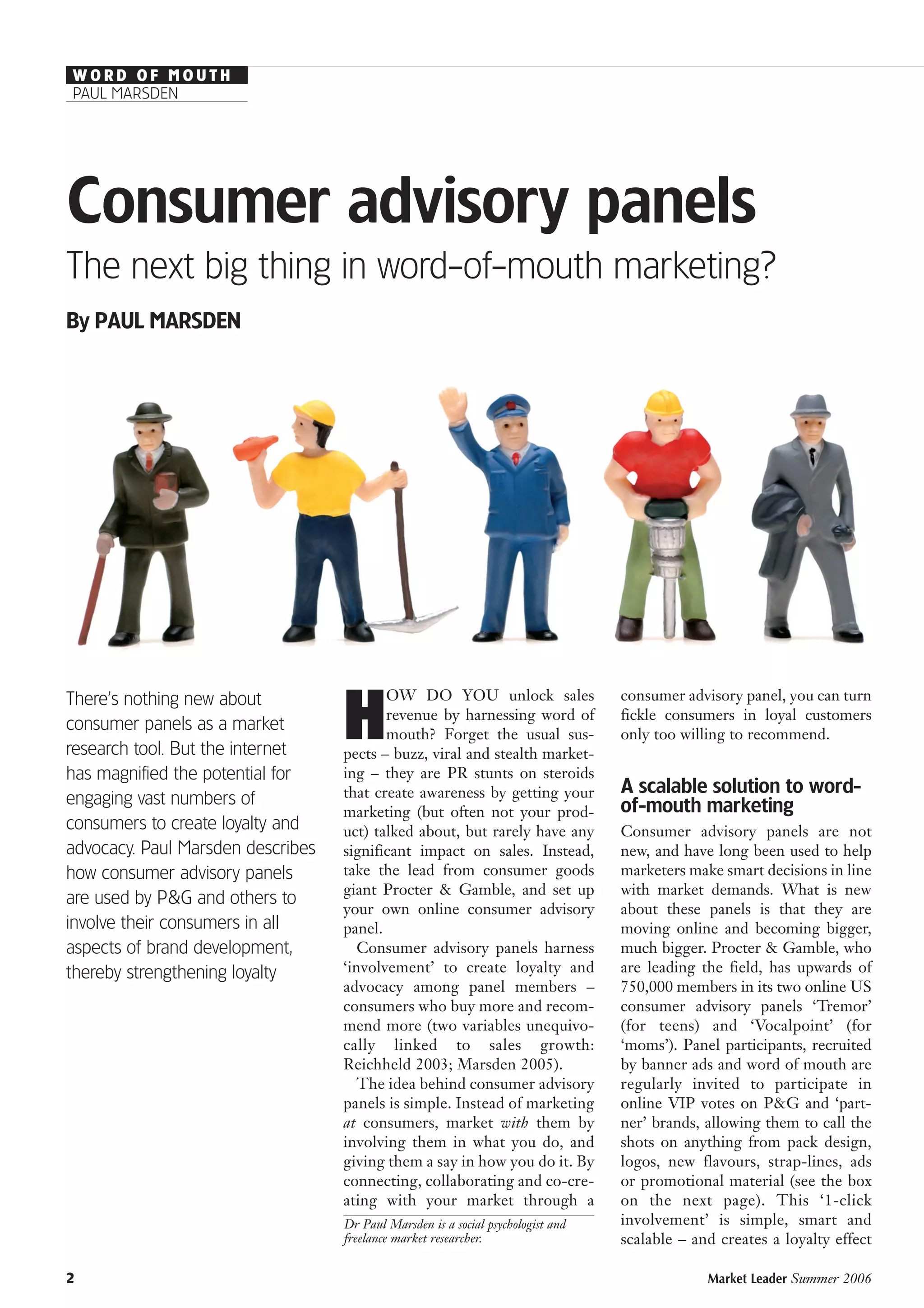 Customer Advisory Boards | PDF