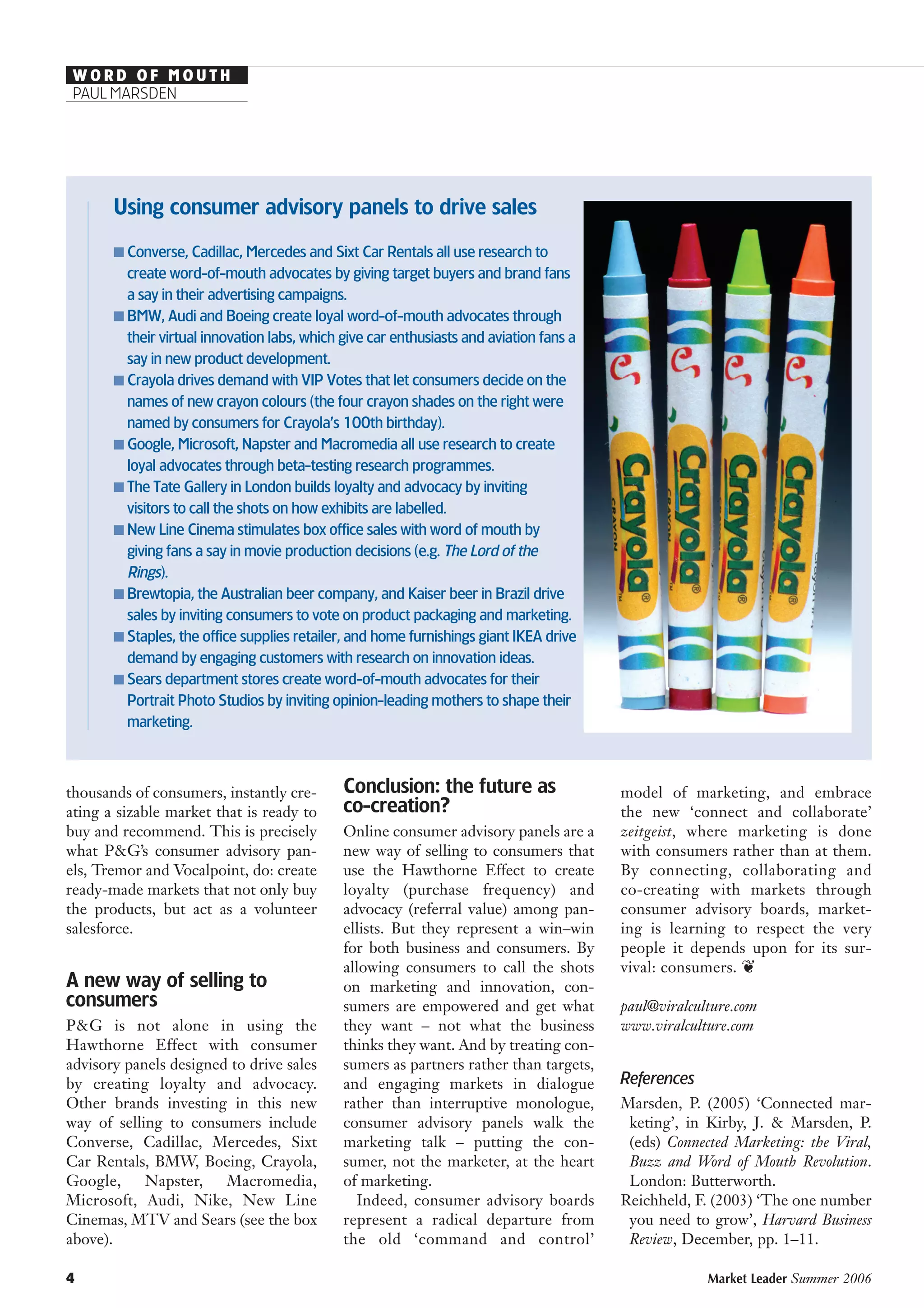 Customer Advisory Boards | PDF