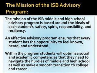 Advisory powerpoint | PPTX