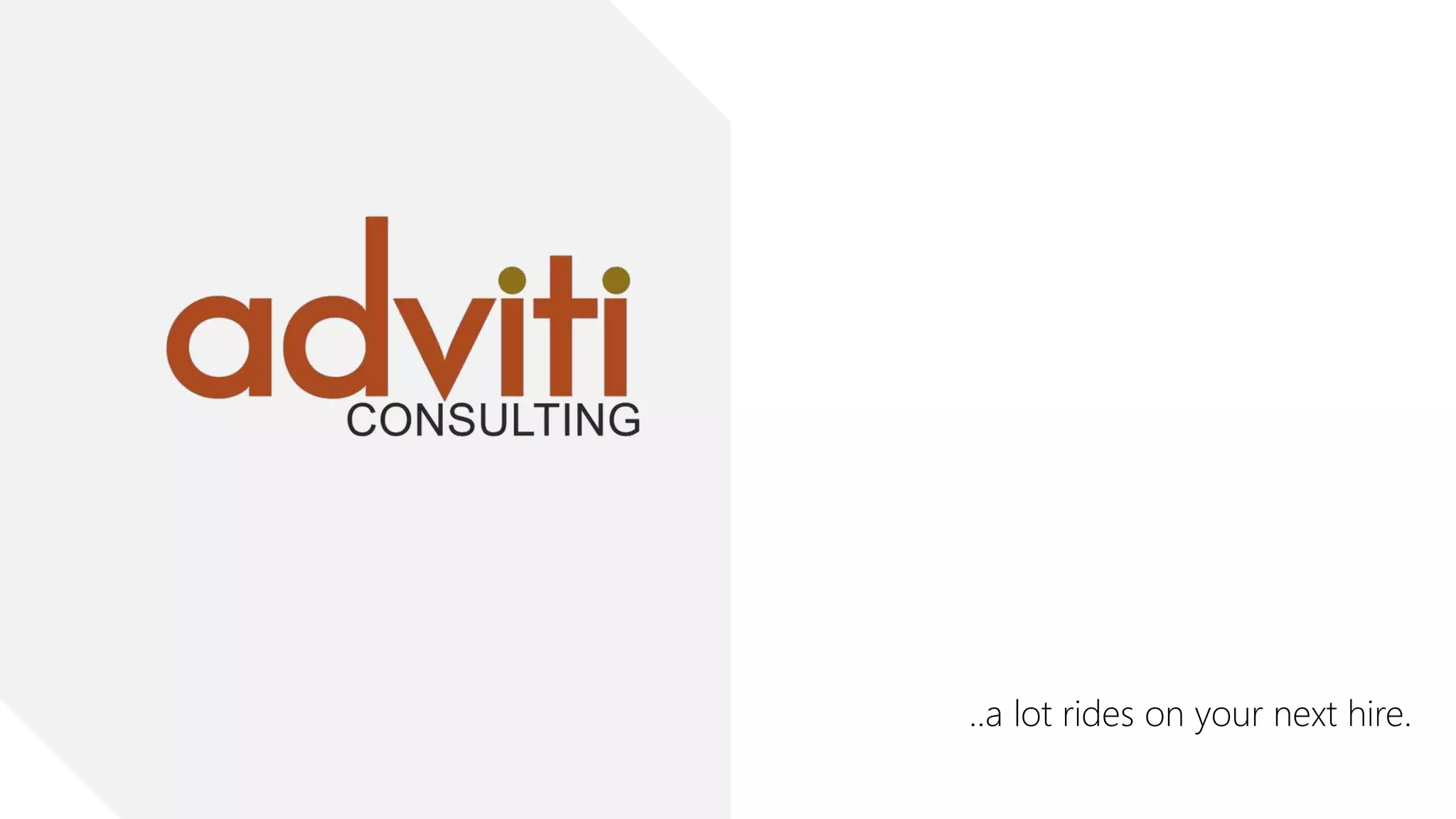 Adviti Consulting - Introduction | PPT