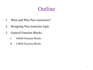 Ad vlsi pass-transistor logic_yalagoud_patil | PPT