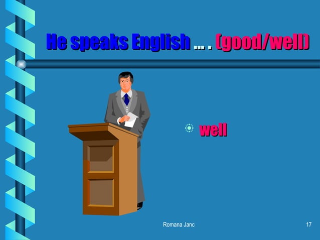 Lesson on adverbs of manner powerpoint presentation | PPT