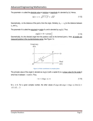 Adv math[unit 1] | PDF