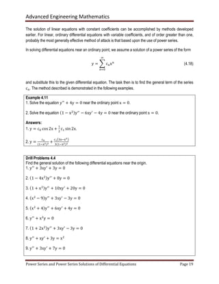 Adv math[unit 4] | PDF