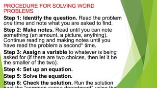 ADV MATH WORD PROBLEM 1VARIABLE.pptx