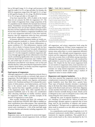 Magnesium in disease prevention and overall health | PDF