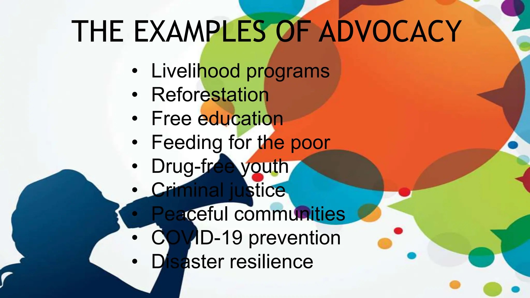 ADVOCACY What are causes and what is important item? | PPT