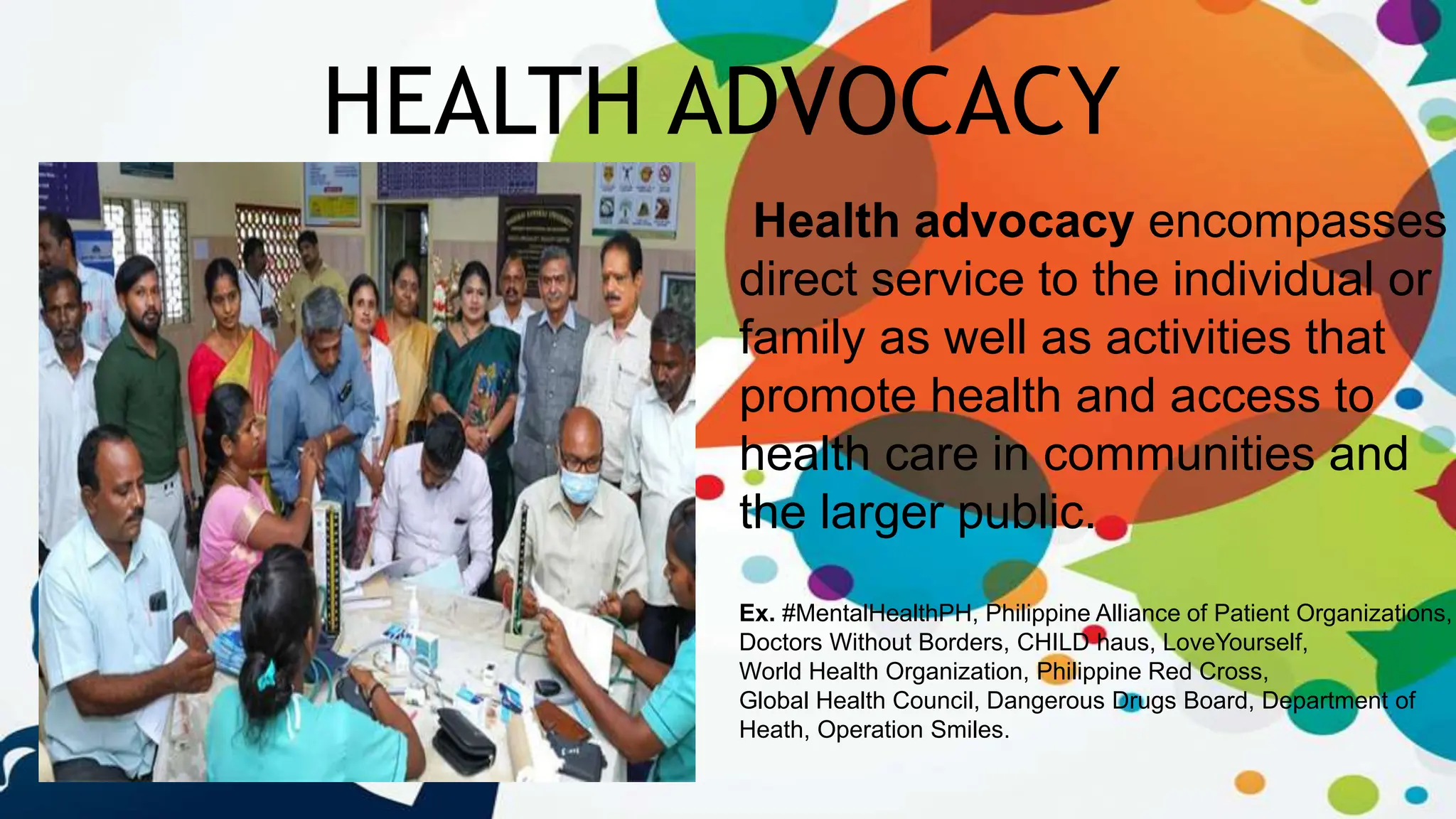 ADVOCACY What are causes and what is important item? | PPT