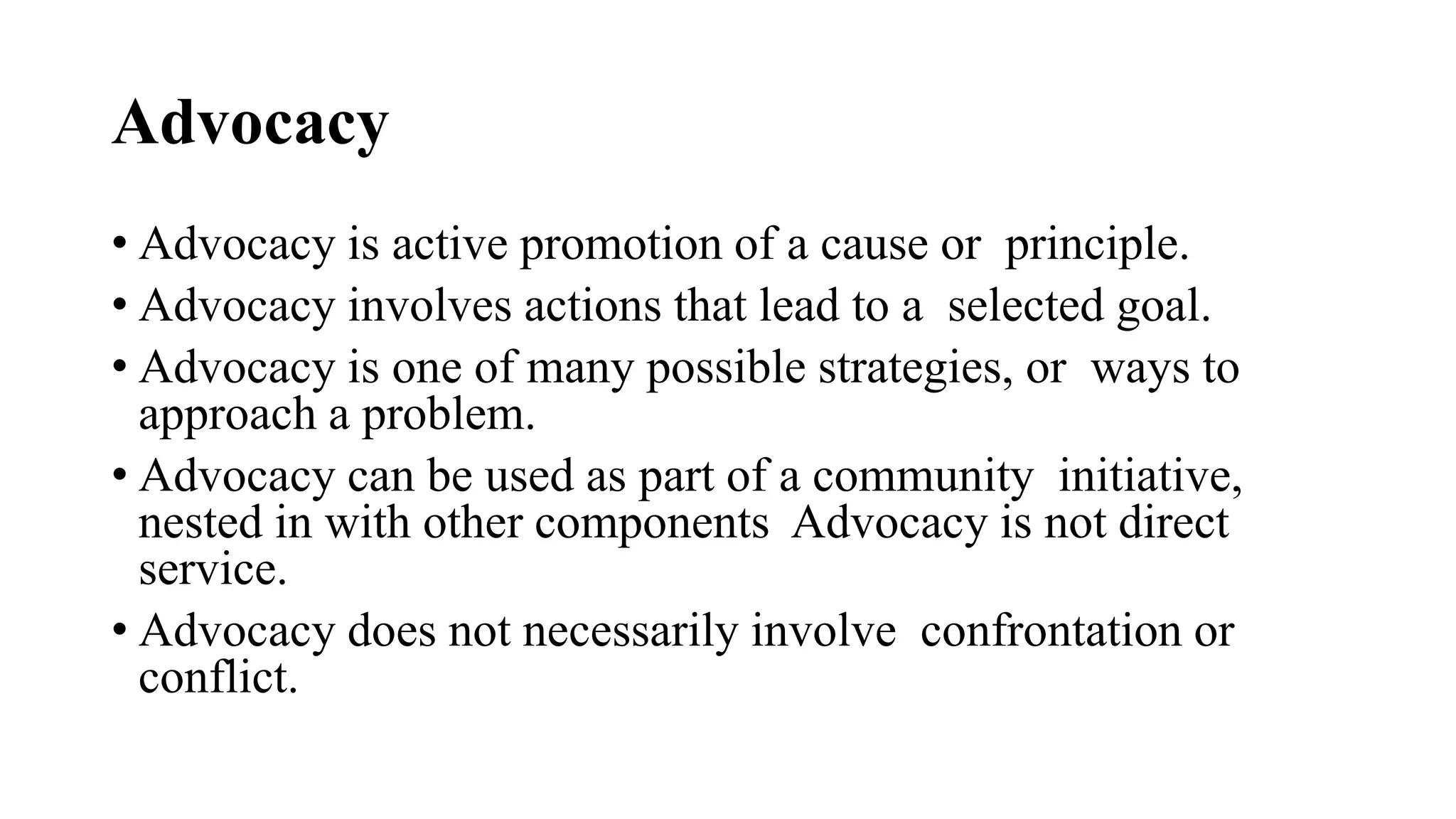 Advocacy and Community Organizing community.pptx