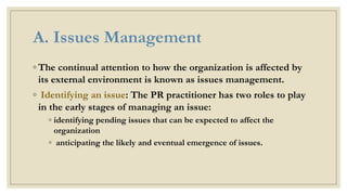 ADVOCACY AND OPINION-3.pptx, issue management, position | PPTX | Resume ...