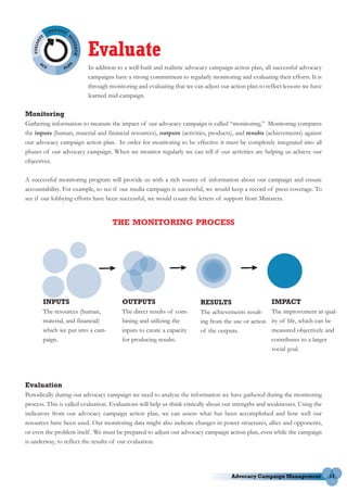 Advocacy Campaign Management | PDF