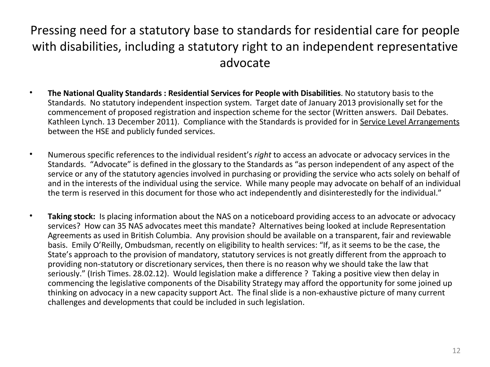 Advocacy for people with disabilities | PPT