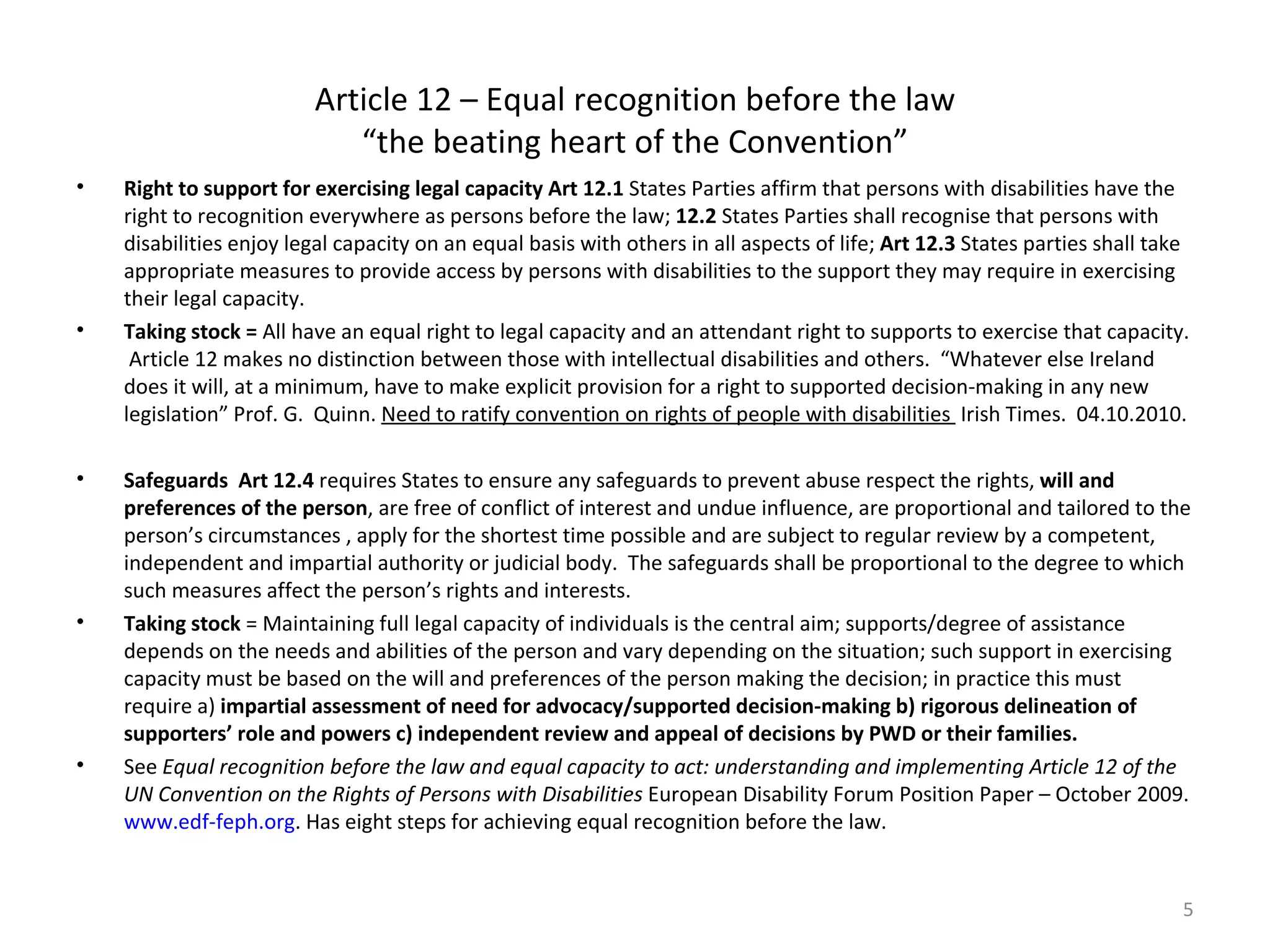 Advocacy for people with disabilities | PPT