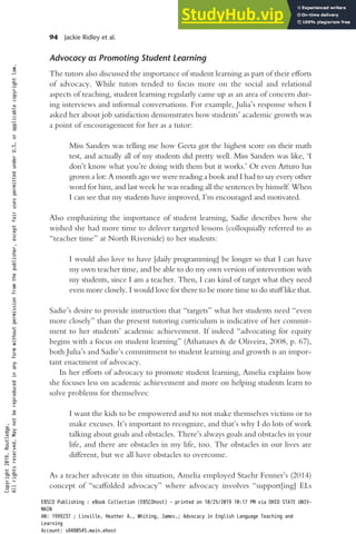 ADVOCACY IN ENGLISH LANGUAGE TEACHING AND LEARNING | PDF