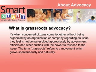 Advocacy presentation | PPT