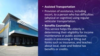 Advocacy Programs Relevant to the Care of Older Adults | PPTX