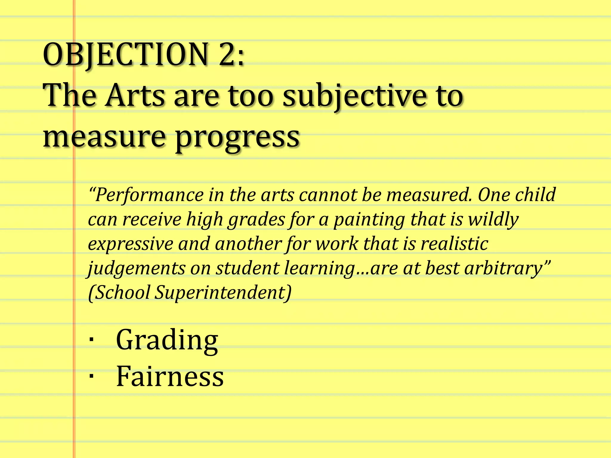 Arts Advocacy Presentation | PPTX