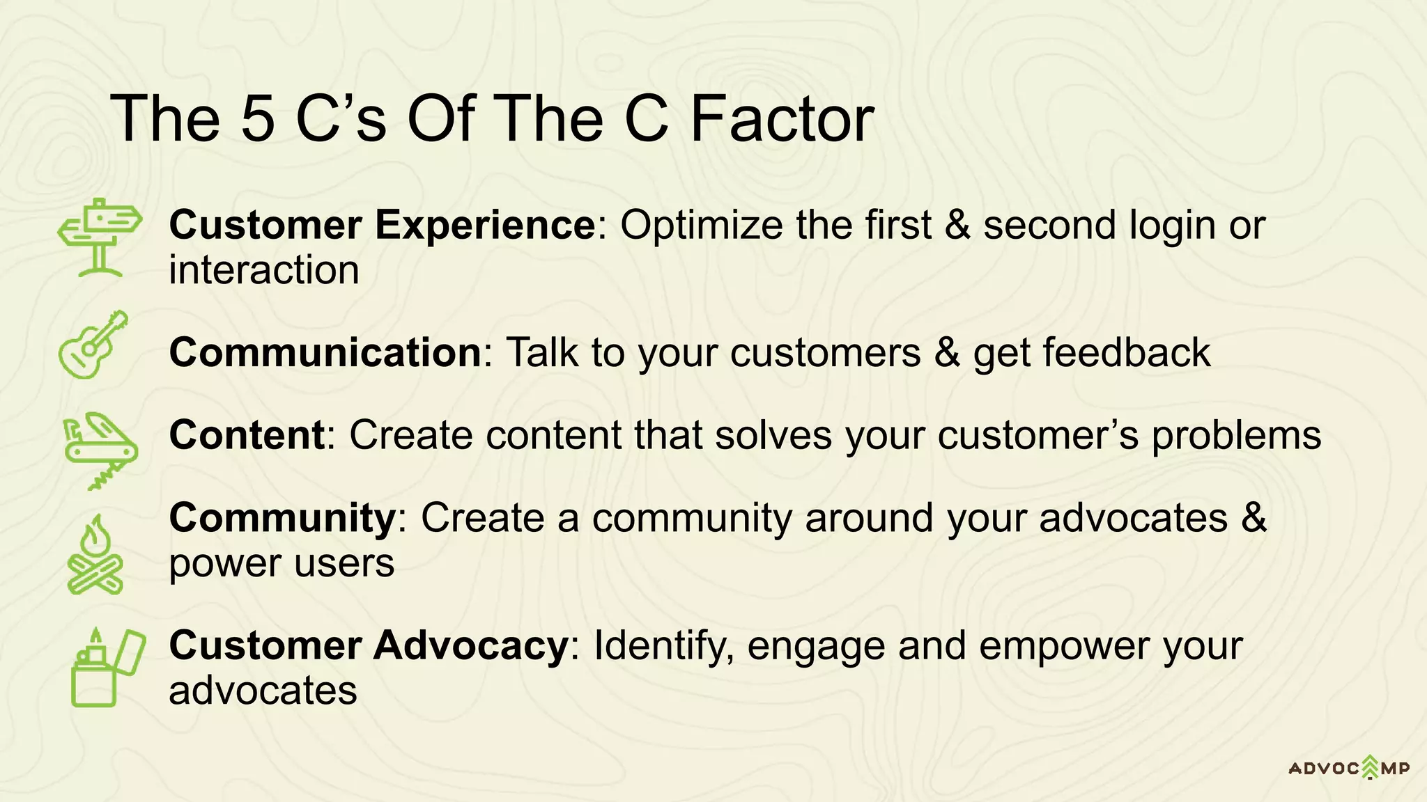 The C Factor: A Customer Driven Growth Framework | PPTX