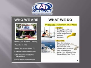 AdvoCare Overview | PPTX