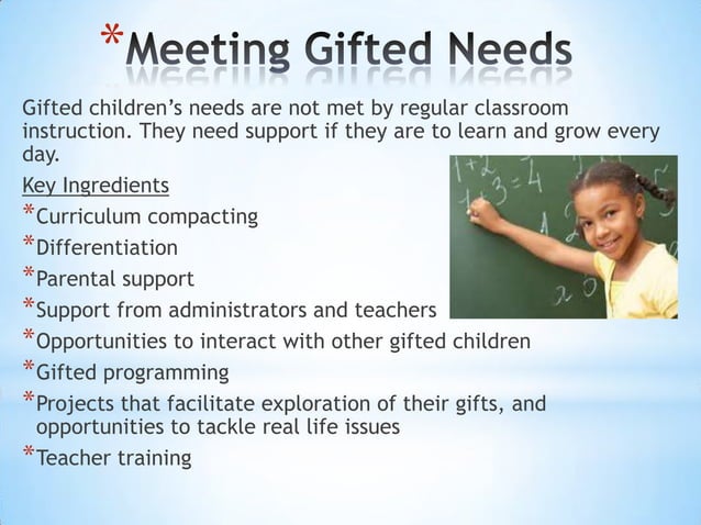 Advocating for the gifted learner | PPTX | Special Needs Kids | Parenting