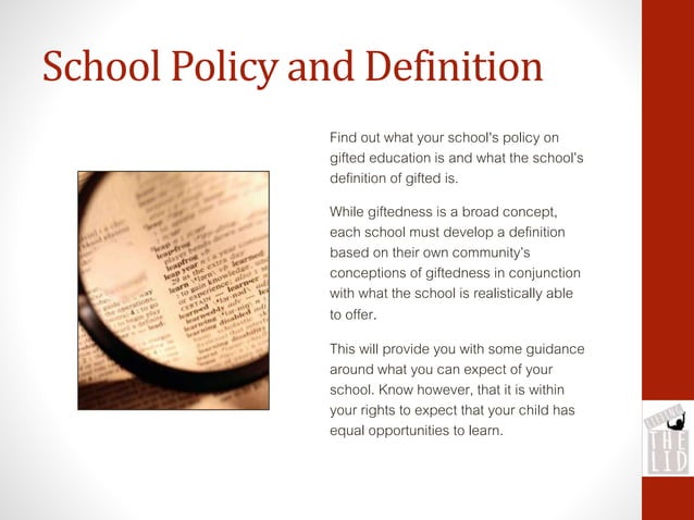 Advocating for your Gifted Child at School | PPT