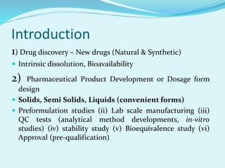 DRUG DISSOLUTION, BIO-AVAILABILITY AND IVIVC DEVELOPMENT | PPTX