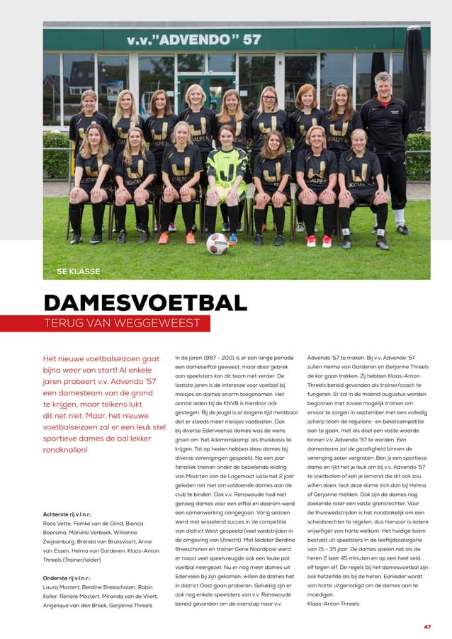 Advendo '57 Presentatiegids 2016-2017 | PDF