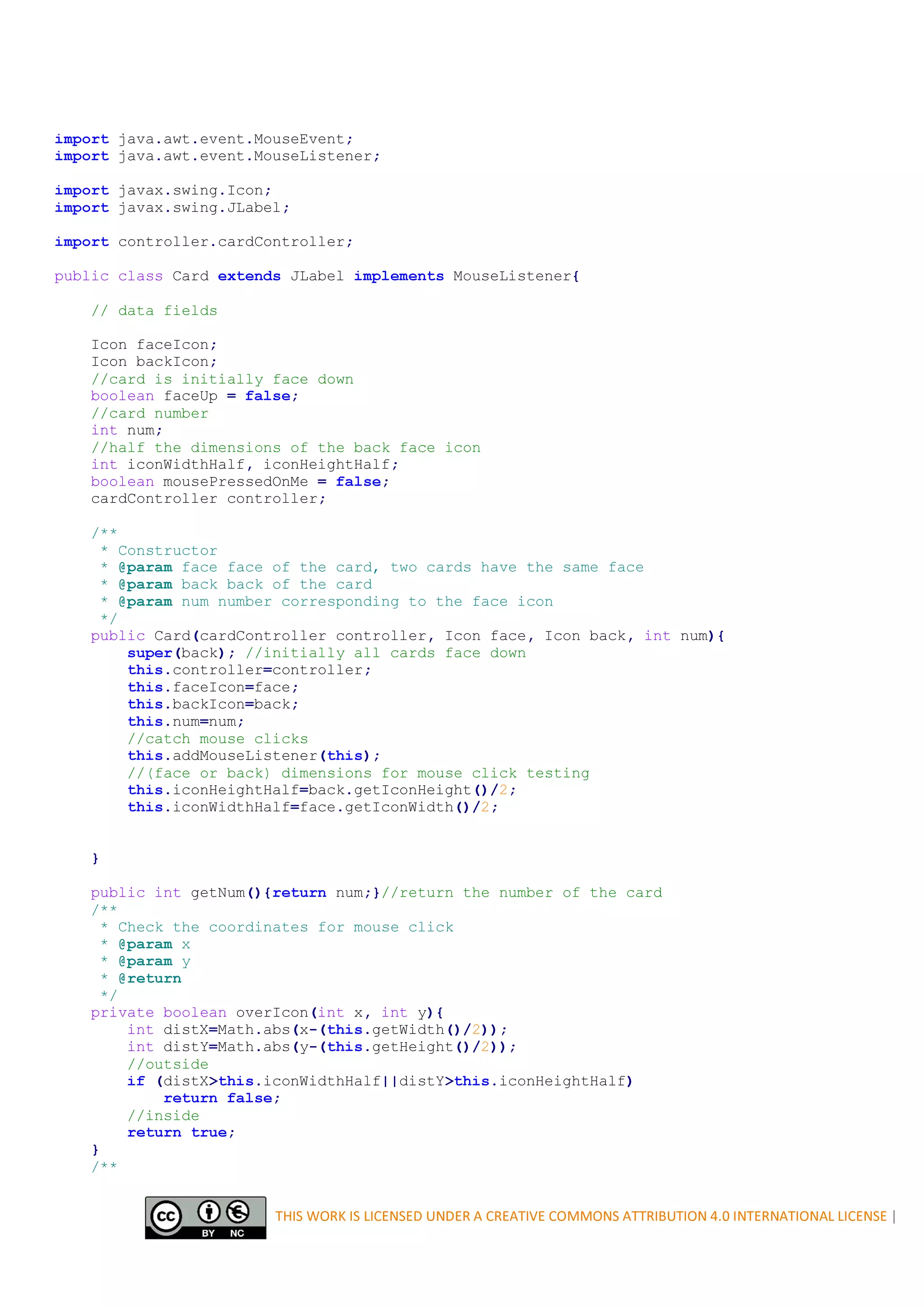 Matching Game In Java | PDF | Programming Languages | Computing
