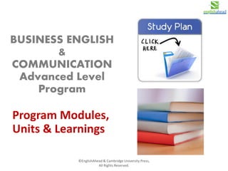 Advanced Program in Business English & Communication for Customer ...