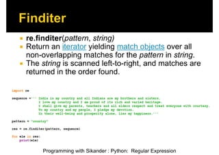 Python_Regular Expression | PDF