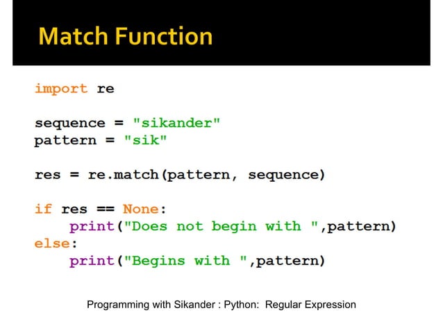 Python_Regular Expression | PDF