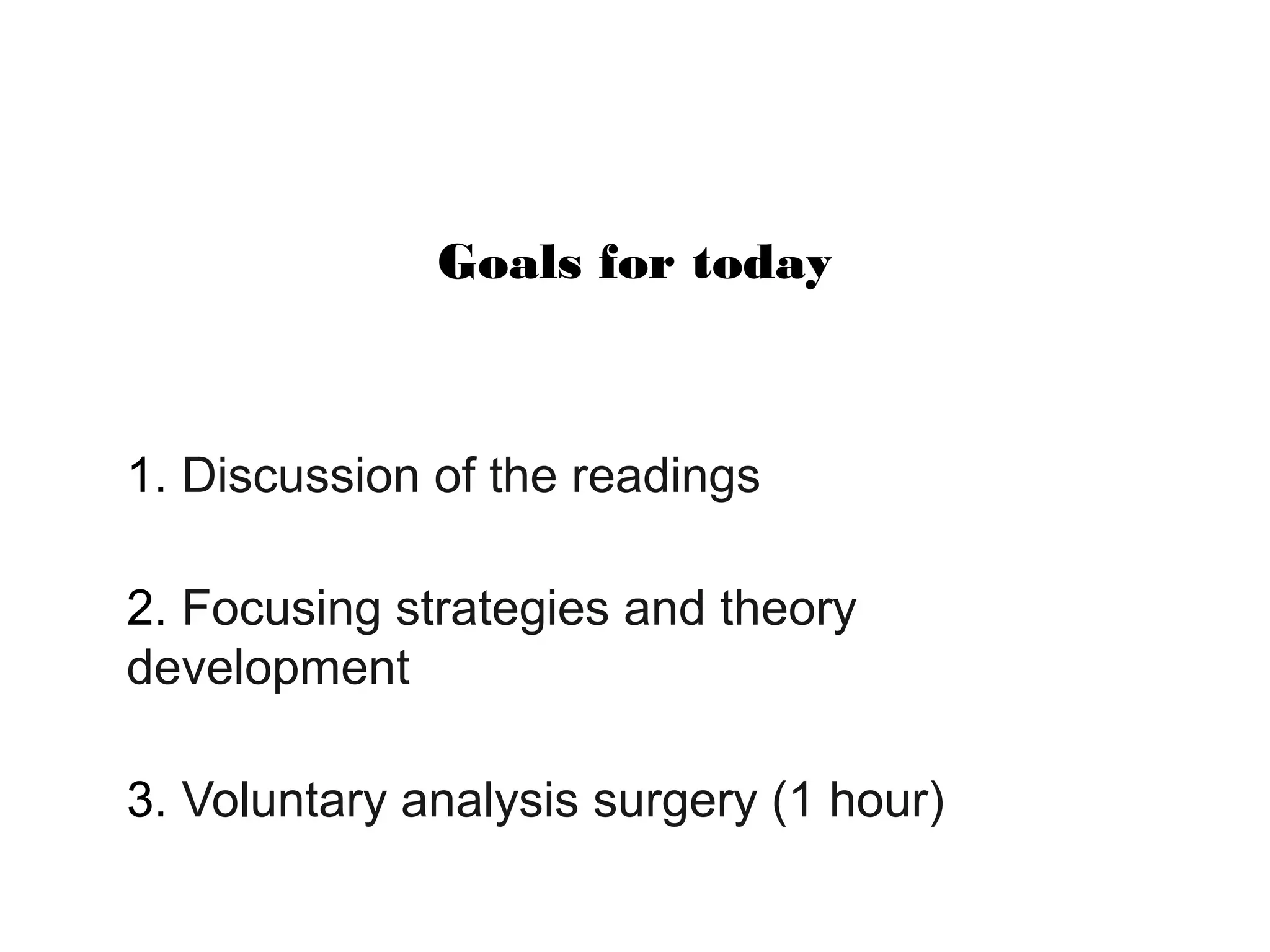 From first cycle to second cycle qualitative coding: "Seeing a whole" | PPT