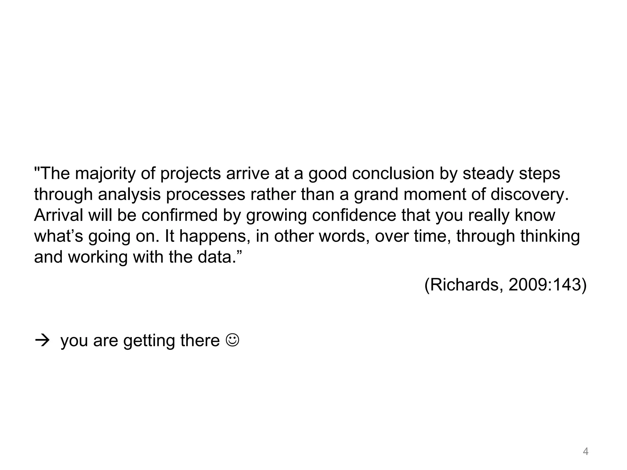 From first cycle to second cycle qualitative coding: "Seeing a whole" | PPT