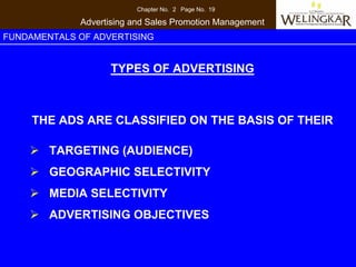 Fundamentals of Advertising | PDF