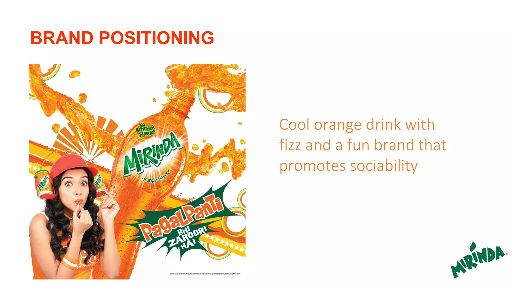 Mirinda #Releasethepressure campaign | PPTX