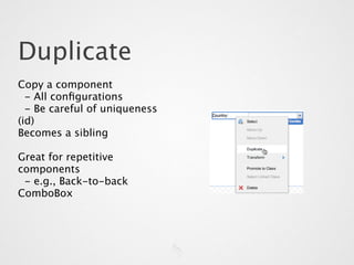 Advanced Techniques for Ext Designer | PPT