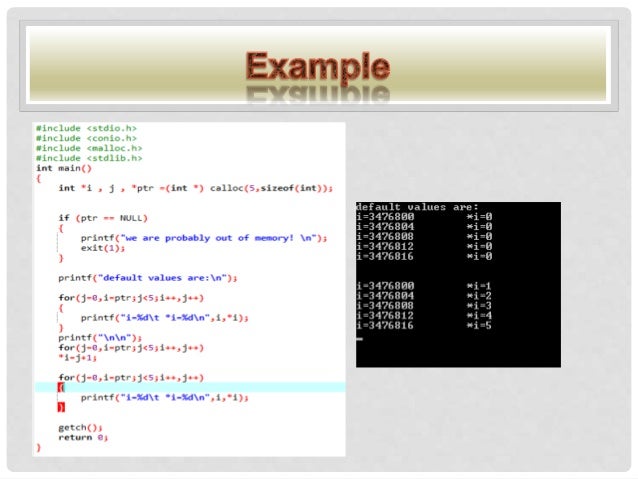 Advance topics of C language