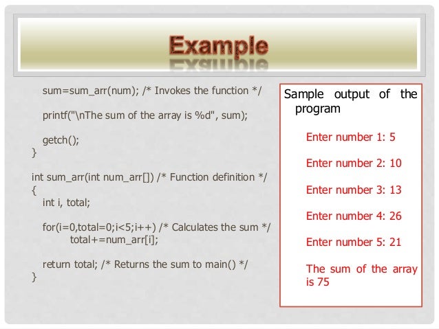Advance topics of C language