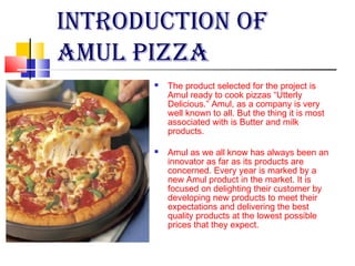 Amul Pizza (Frozen Foods) | PPT