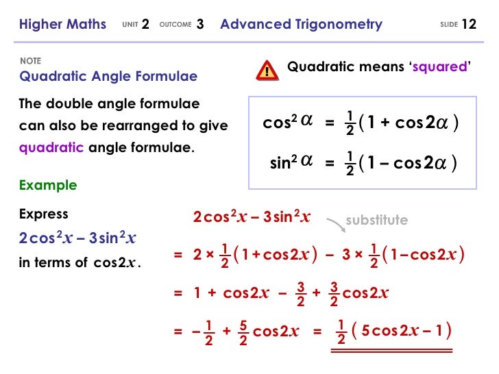 Advanced Trigonometry