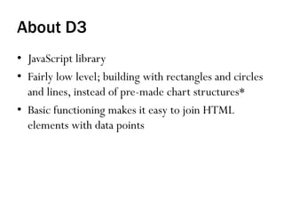 Data Visualization on the Web - Intro to D3 | PDF