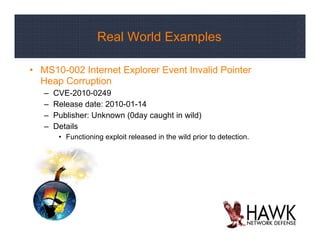 Advanced Windows Exploitation | PDF