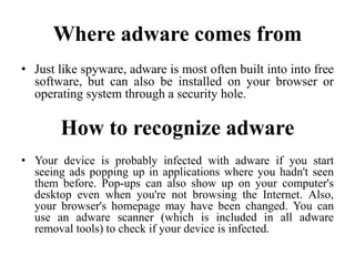 Adware | PPTX