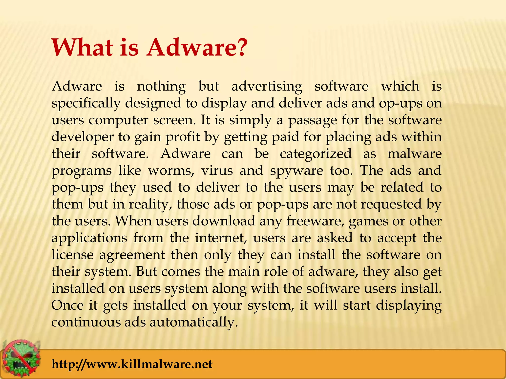 Adware and Browser Hijacker - Symptoms and Prevention | PPTX